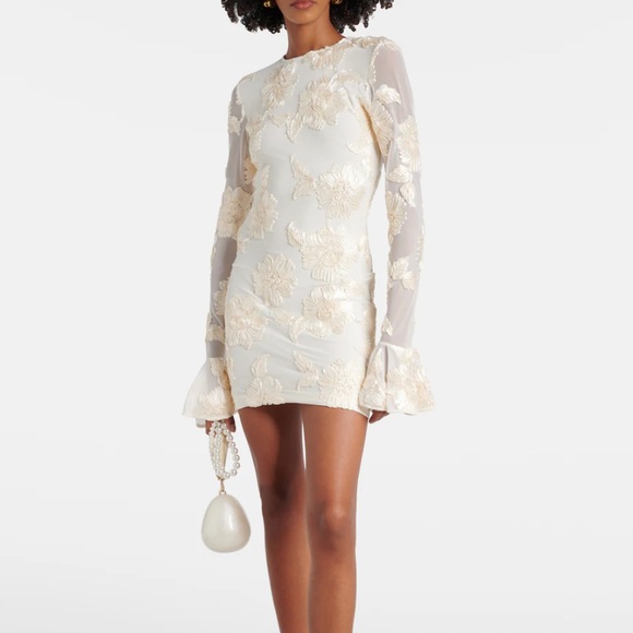 ROTATE | Dresses | Rotate Lace Appliqu Dress Like New Worn Once | Poshmark